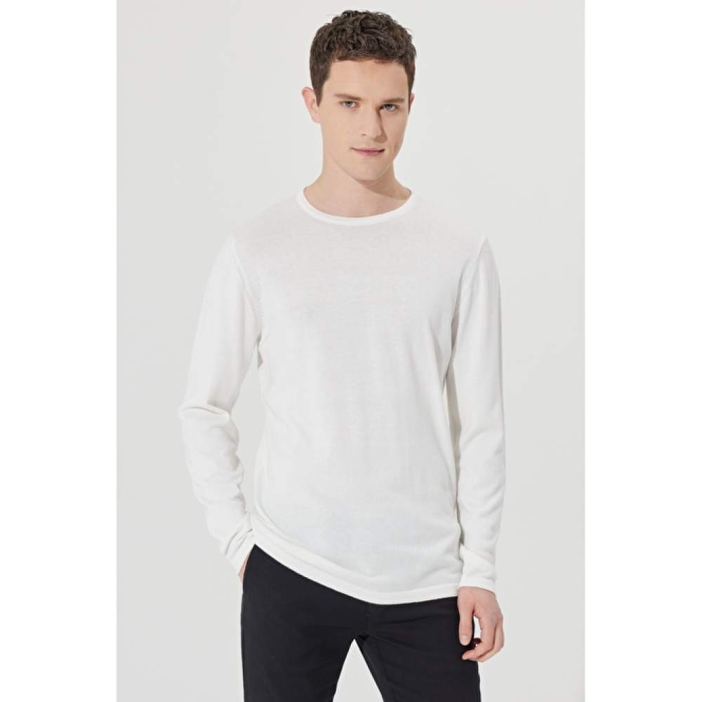 Standard Fit Normal Cut Crew Neck Knitwear