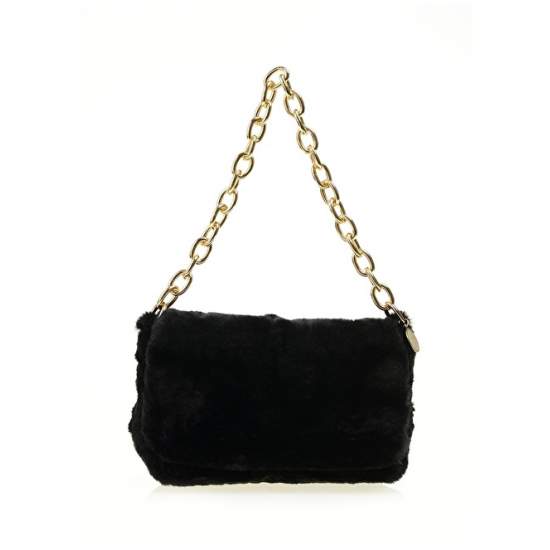 Factory Black 27x18x10 Women Shoulder Bag PLUSH-NITERO