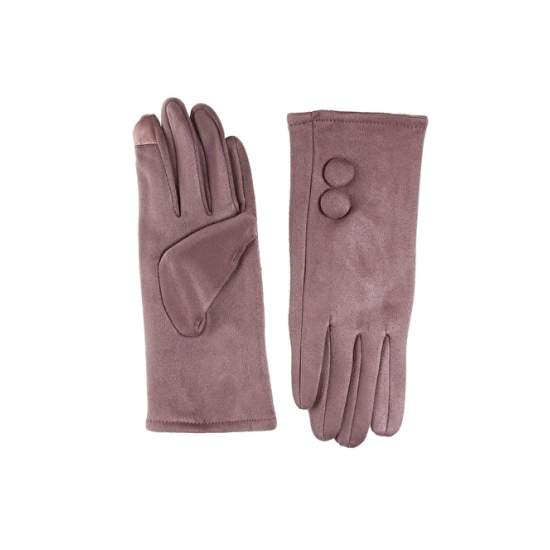 Factory Lilac Women Gloves B-165