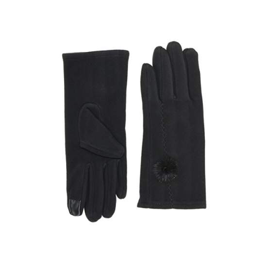 Factory Black Women Gloves B-123