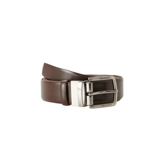 100 Leather Flat Double Sided Casual Belt