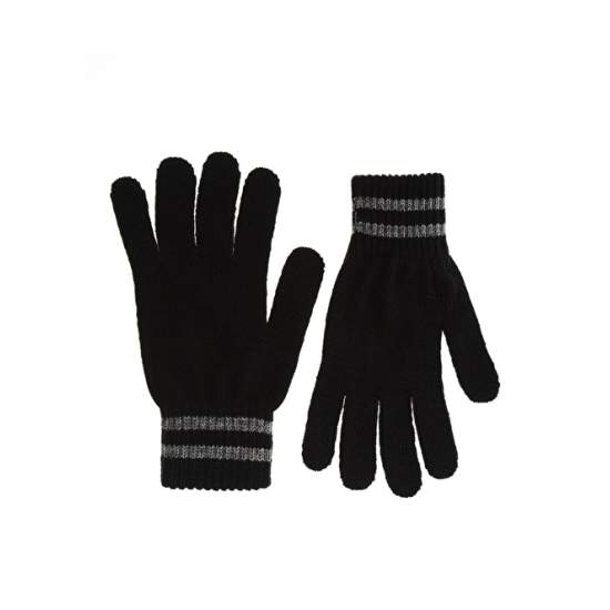 Factory Black Men's Gloves STEFAN