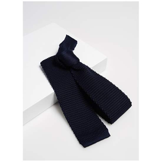 Factory Navy Blue Men's Tie SS23-ÖK01