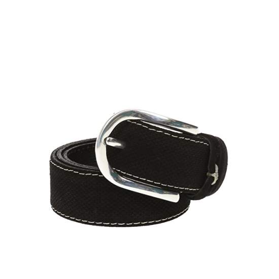 Factory Black Men's Leather Belt