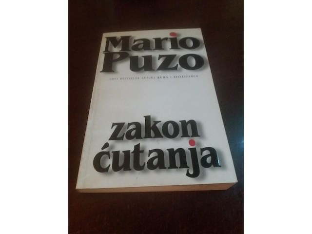 Mario Puzo  ZAKON CUTANJA