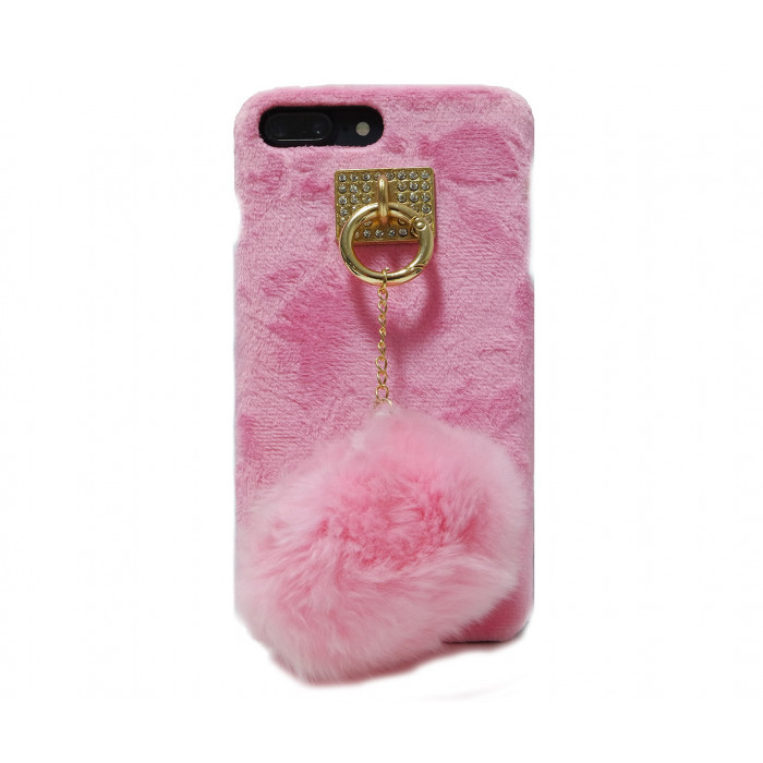 FUTROLA HARD CASE SHAGGY BULB ZA IPHONE 6/6S 4.7 ROZE