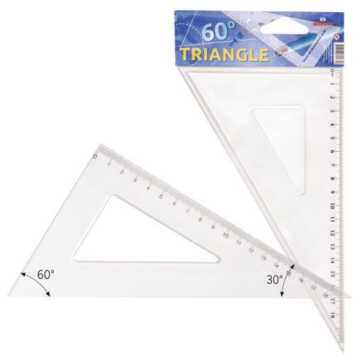 Trougao 60° 19cm PVC, Mišković