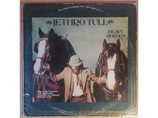 LP JETHRO TULL - Heavy Horses (1978) G+/VG-