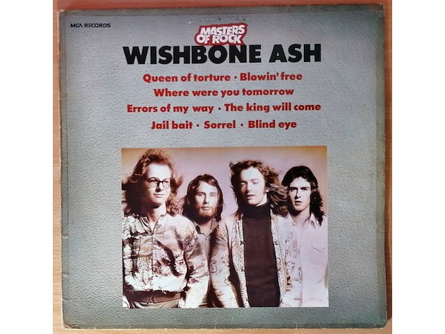 LP WISHBONE ASH - Masters Of Rock (1975) Holland, VG