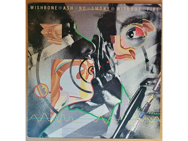 LP WISHBONE ASH - No Smoke Without Fire (1978) Italy NM