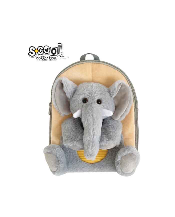 RANAC MY FIRST BACKPACK GRATIS ANIMAL IN MEDIUM GRAY Nbk