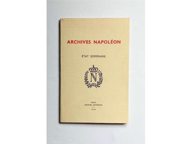 Archives napoleon - etat sommaire