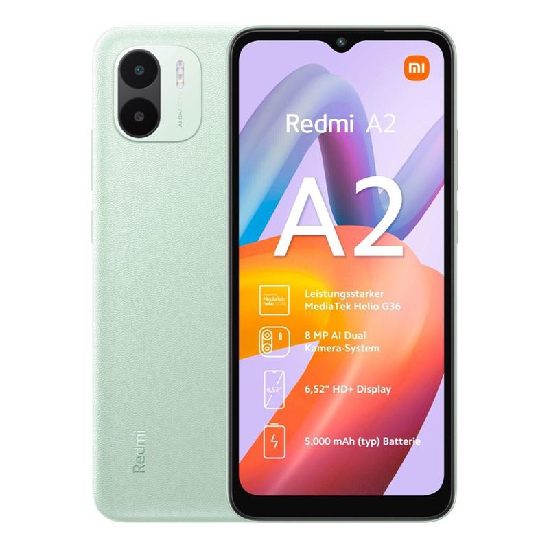 Mobilni telefon Xiaomi Redmi A2 6.52″ 2/32 zeleni