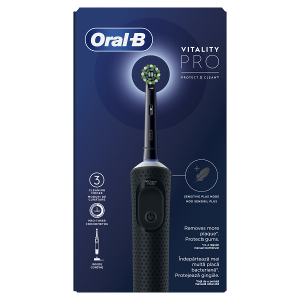 Oral B elektricna cet. za zube Vitality Pro Black