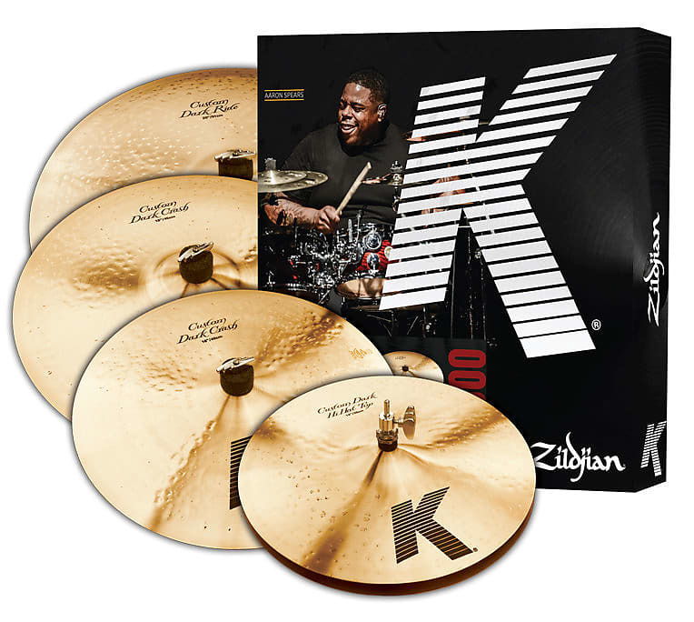 Zildjian K CUSTOM DARK komplet činela