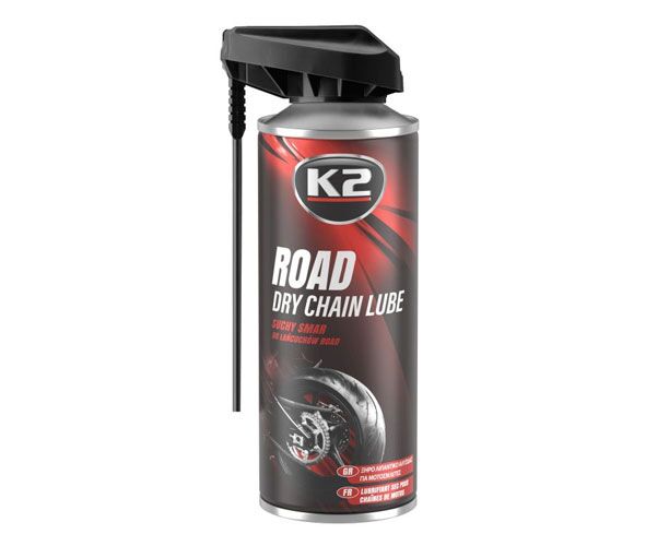 Mast za lance motocikala K2 Road Dry Chain Lube 400ml