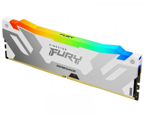 KINGSTON DIMM DDR5 16GB 7200MTs KF572C38RWA-16 Fury Renegade RGB White