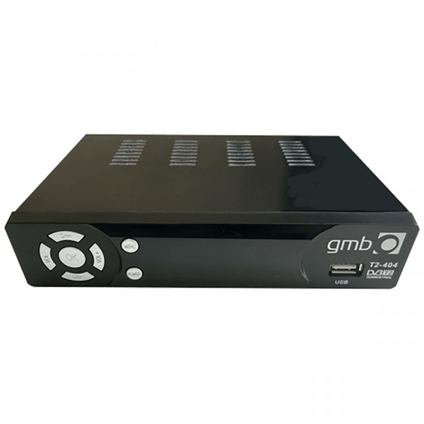 GMB-T2-404 **DVB-T2 SET TOP BOX USB/HDMI/Scart/RF-out, PVR, Full HD, H264, hdmi-kabl, modulator 1319