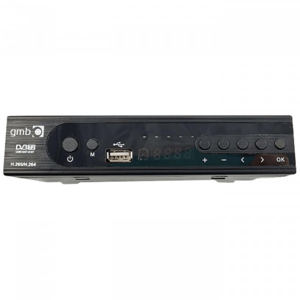 GMB-MAT-818T **DVB-T2 SET TOP BOX USB/HDMI/Scart/RF-out, PVR,Full HD, H265, hdmi-kabl, modulator1580