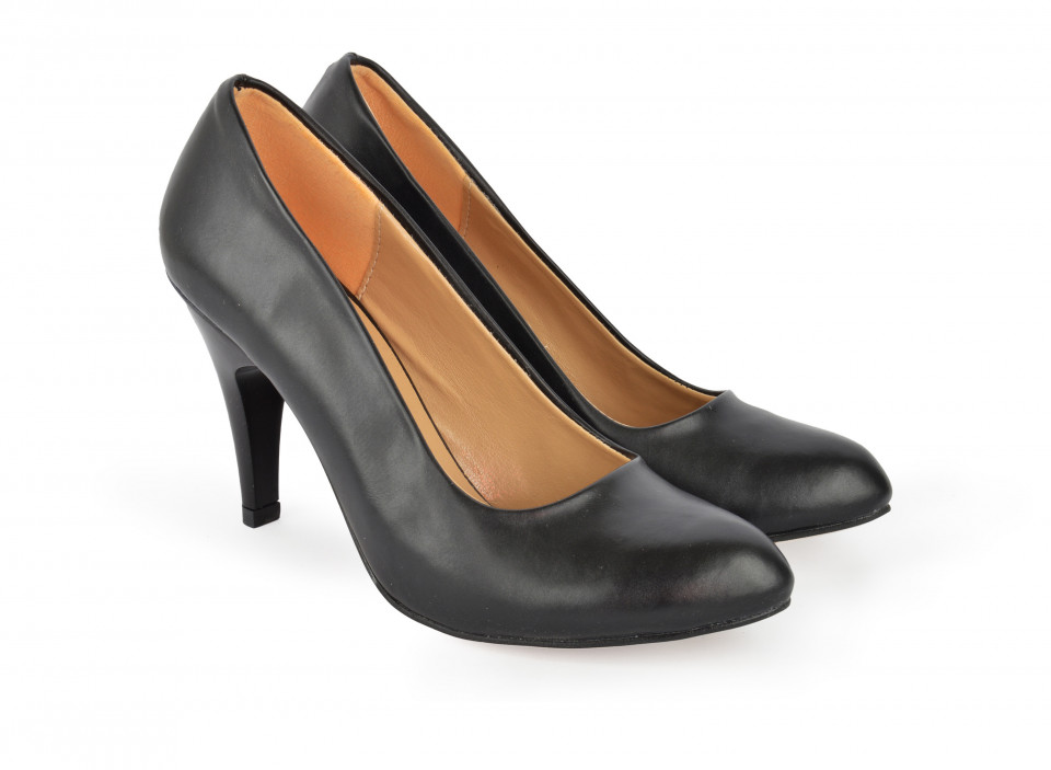 Ženske cipele na štiklu 1500-1CR crne
