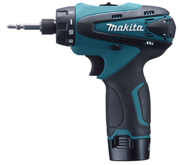 Makita Akumulatorska bušilica 10,8V, 2sp