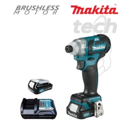 Makita Akumulatorska bušilica 12V mak, 10mm, 2st