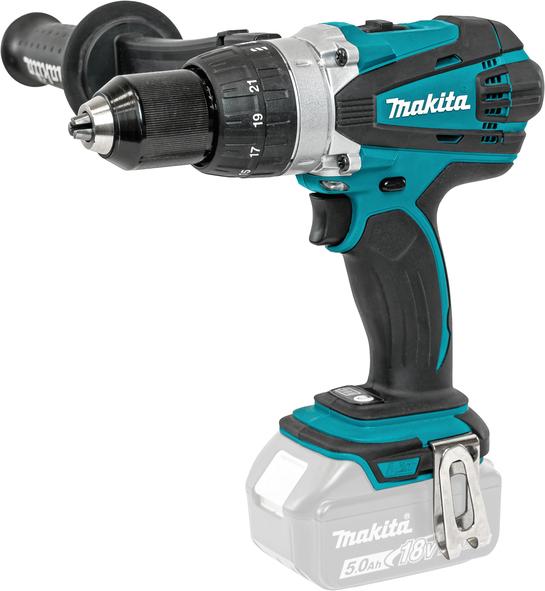 Makita Akumulatorska bušilica 18V Solo, 13mm, 2st