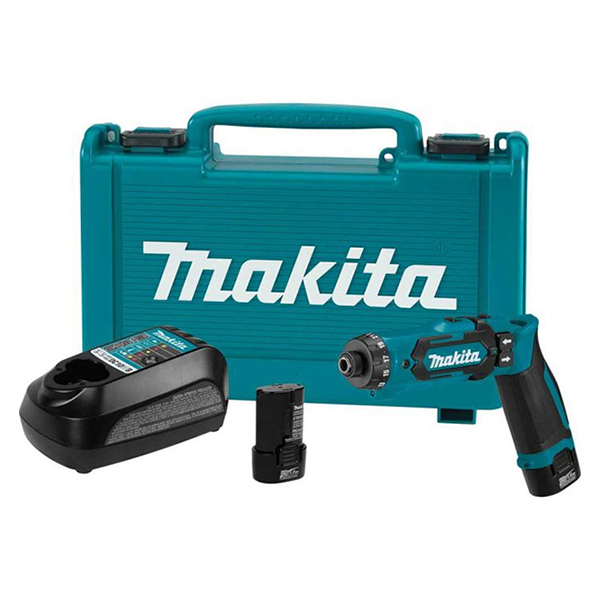 Makita Akumulatorska bušilica 7,2V, 2sp, BL0715k2, DC10VA