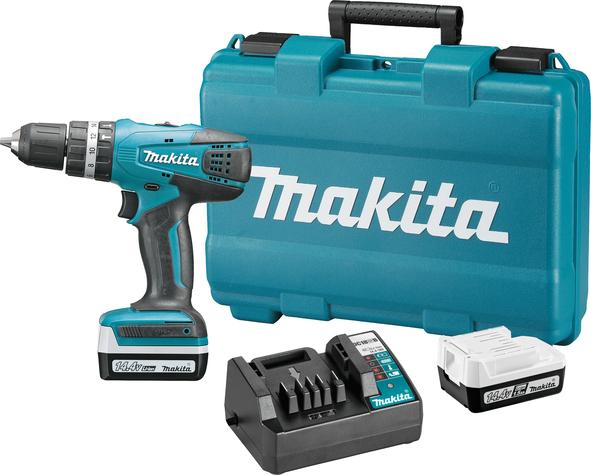 Makita Akumulatorska bušilica čekic´a 14,4V, 10mm, 2sp