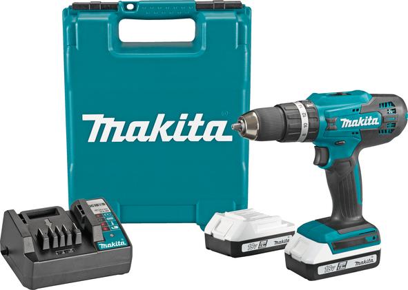 Makita Akumulatorska bušilica čekic´a 18V, 13mm, 2sp