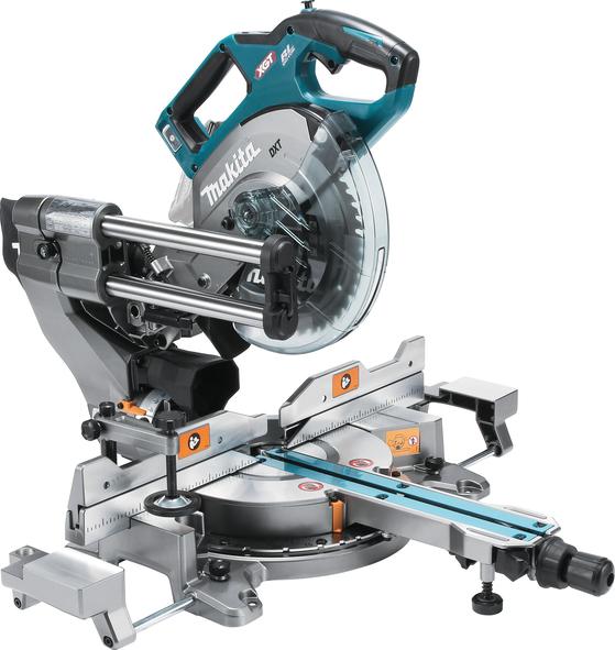 Makita Akumulatorska klizna kompozitna testera 40V KSGT, 216mm