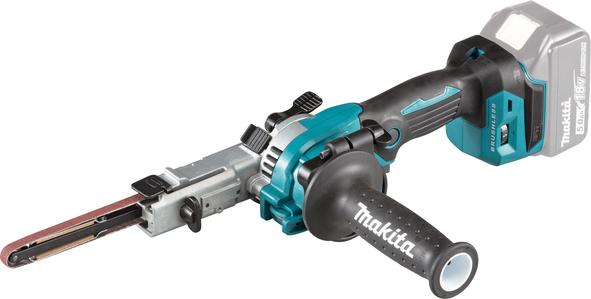 Makita Akumulatorska tračna brusilica 18V, 9k533mm