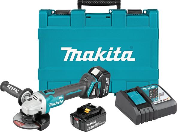 Makita Akumulatorska ugaona brusilica 18V, 125mm