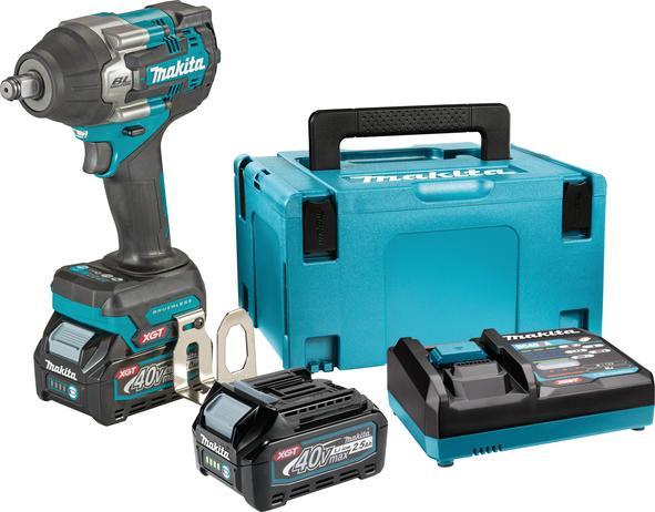 Makita Akumulatorski udarni ključ 40V KSGT, 750Nm, 1/2