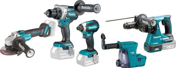 Makita Set LKST-DTD153, DDF486, DGA504, DHR243, DKS07