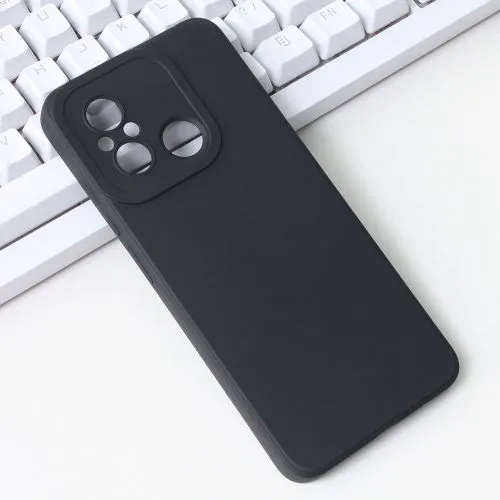 Futrola - maska Silikon Pro Camera za Xiaomi Redmi 12C crna