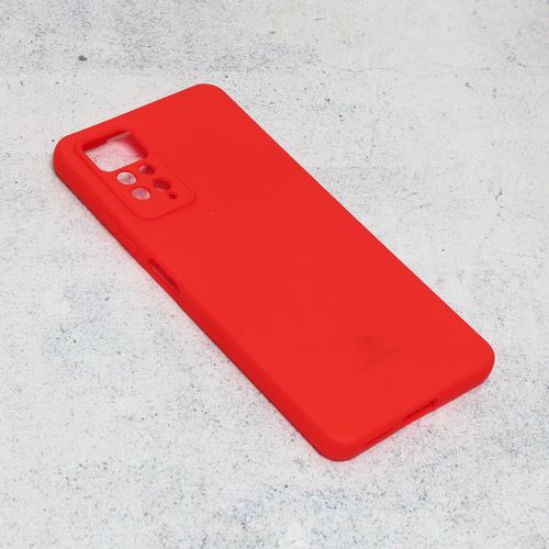 Futrola - maska Teracell Giulietta za Xiaomi Redmi Note 11 Pro 4G/5G/Note 12 Pro 4G (EU) mat crvena