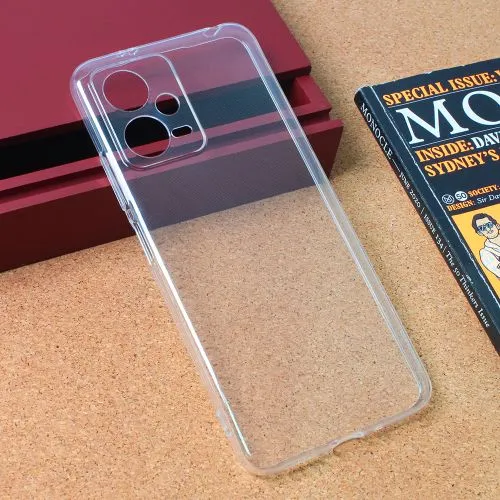 Silikonska futrola - maska Ultra Thin za Xiaomi Redmi Note 12 5G (EU) Transparent