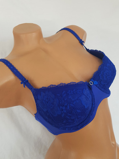 HUNKEMOLLER Royal Blue ★ čipkani brus 75B