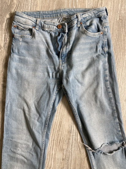 Pocepane skinny farmerke