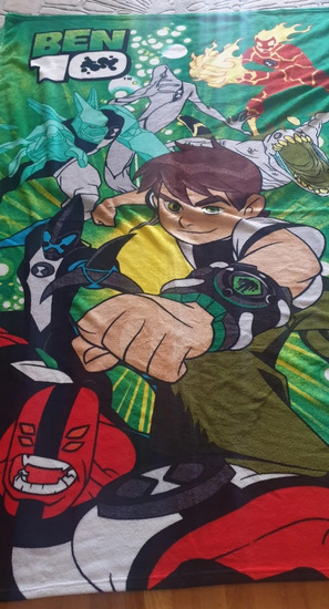 BEN 10 mekano veliko ĆEBE dečije 210 x 160 cm