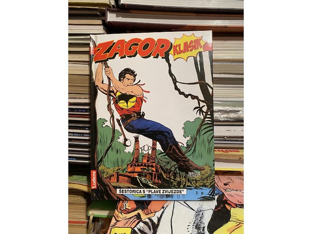 Zagor klasik 8 Šestorica s plave zvijezde - HC