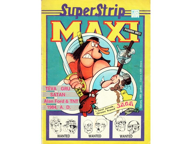 MAXI SUPER STRIP SIJEČANJ 1989