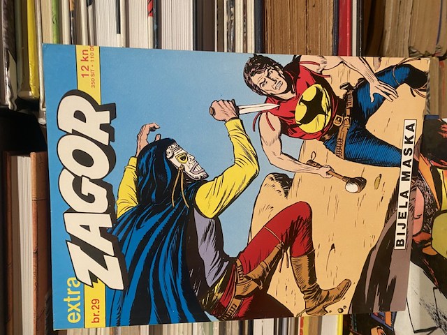 ZAGOR EXTRA 29 – BIJELA MASKA