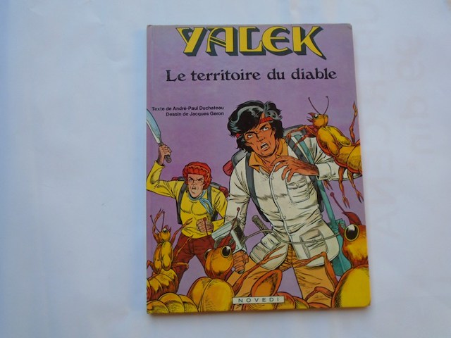 Yalek no.8 Le territoire du diable, francuski strip