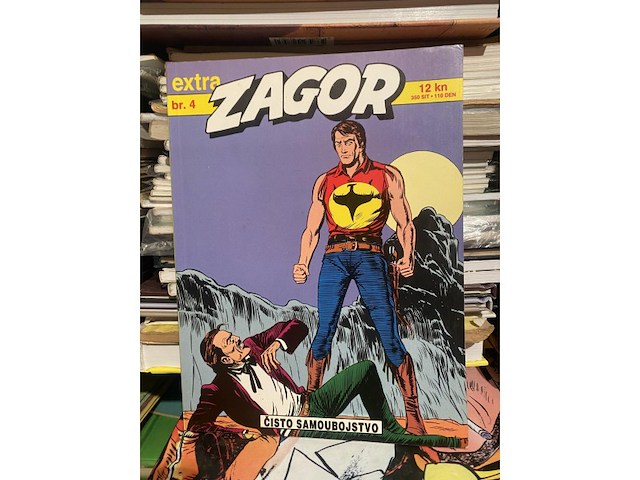 ZAGOR Extra 4 Čisto samoubojstvo