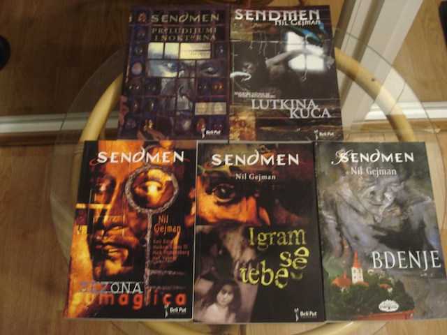 Sendmen: Beli Put 1,2,4,5 i Darkwood X (odlično)