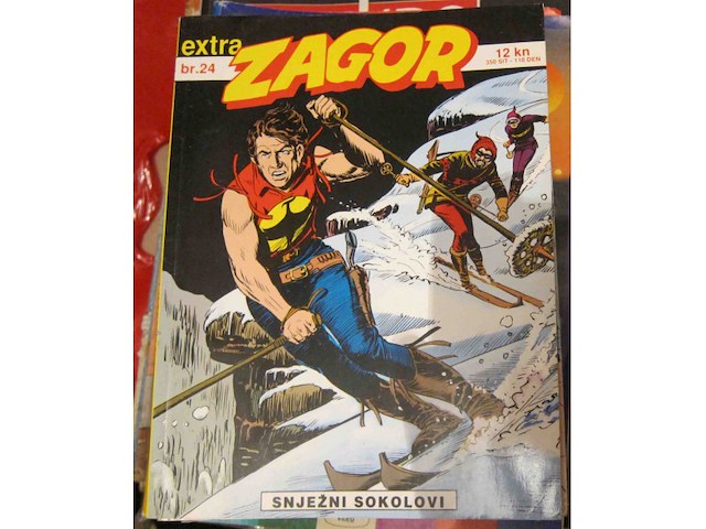 Zagor Extra 24 - Snježni sokolovi - SD