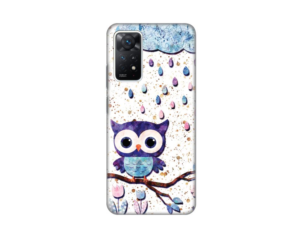Silikonska futrola PRINT Skin - Xiaomi Redmi Note 11 Pro 4G/5G/Note 12 Pro 4G Owl