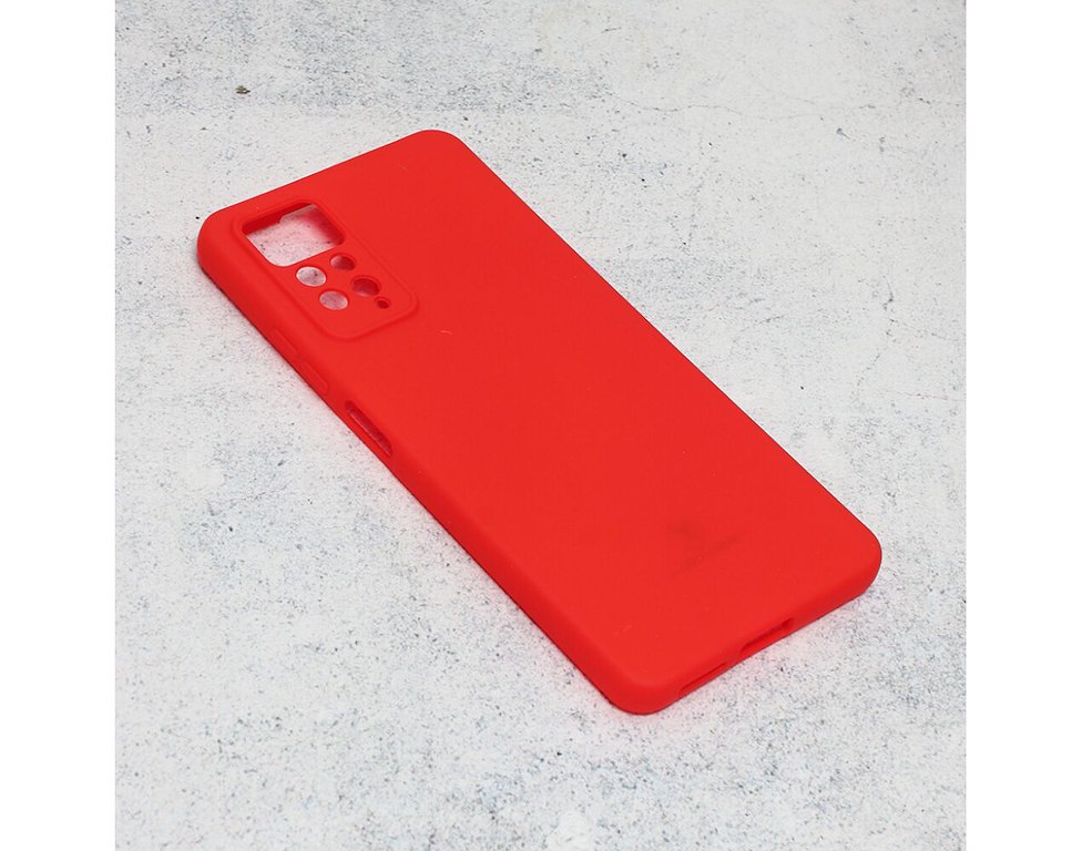 Silikonska futrola Teracell Giulietta - Xiaomi Redmi Note 11 Pro 4G/5G/Note 12 Pro 4G (EU) mat crvena